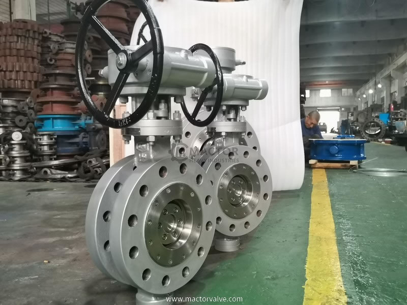 High pressure butterfly valve - ZHEJIANG MACTOR HEAVY INDUSTRIES CO,.LTD